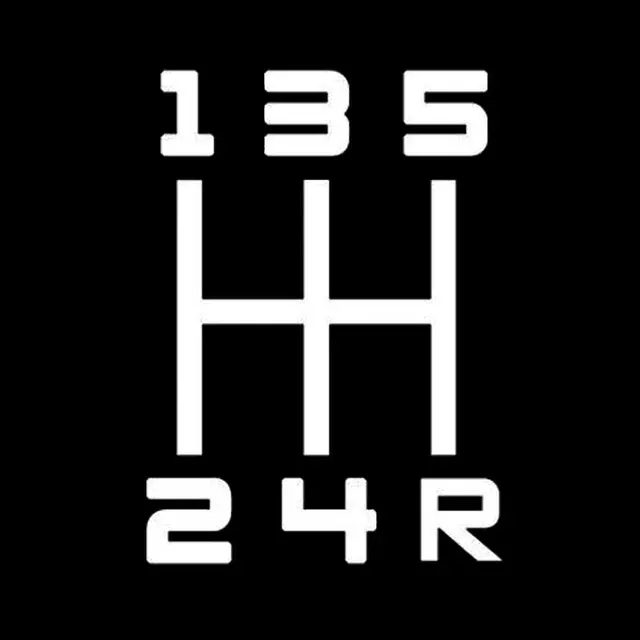 9cm*12.5cm Personality Car Gear Speed 12345R Personality Funny Decal ...