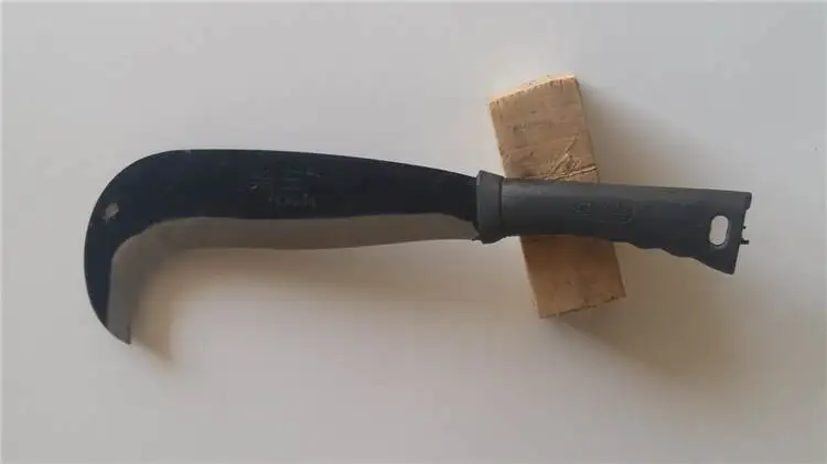 Machete fazenda foice foice gancho curto derrubada de árvores ...