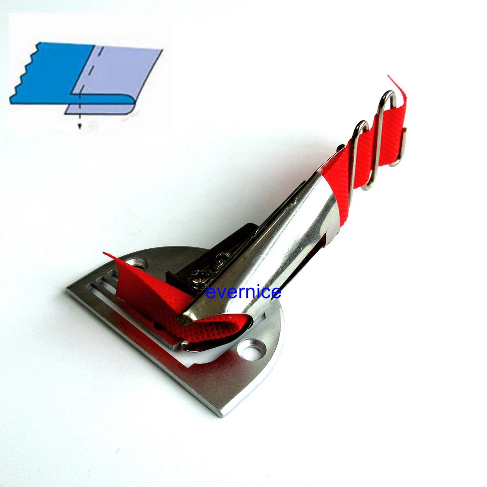 Heavy Material Raw Edge Plain Tape Binder Attachment For Juki Brother ...