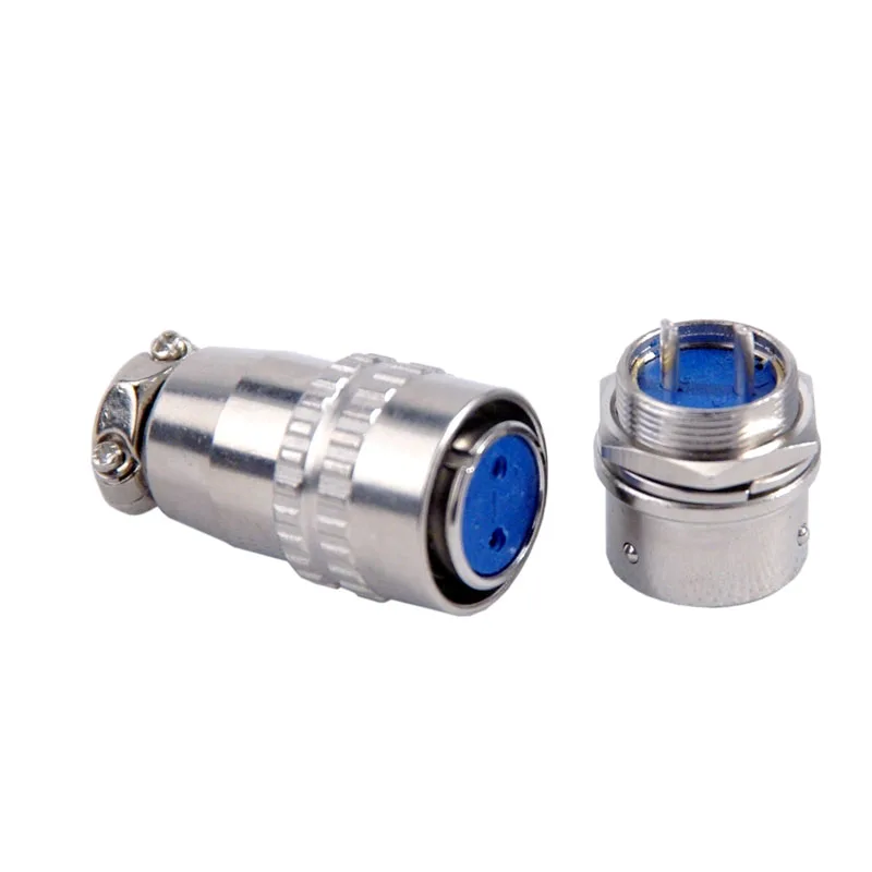 Aviation connector 1PCS Diam16mm XS16 2pin push pull circular quick ...