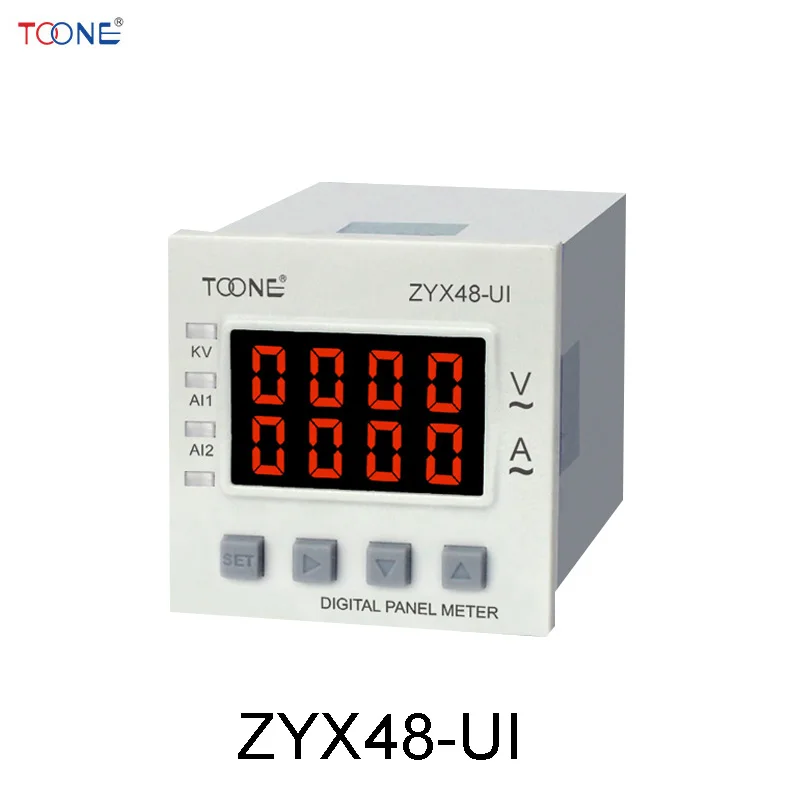 Single phase AC digital display of intelligent current and voltage ...