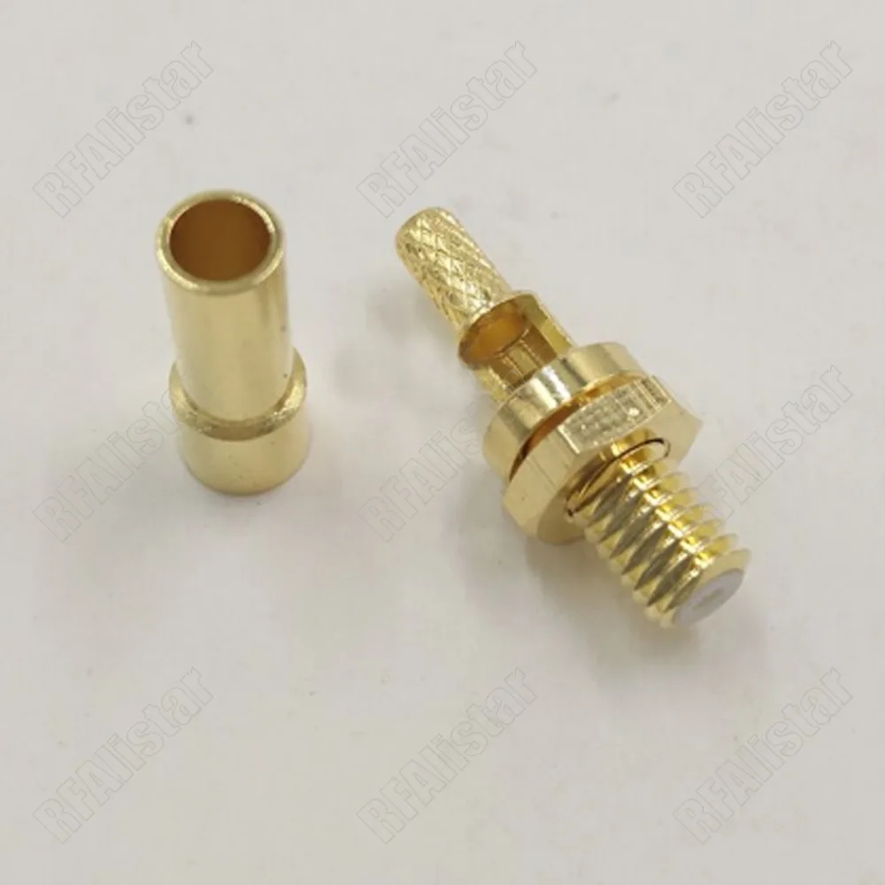 10 Pieces L5 Microdot 10-32 Unf Jack Connector For Rg174 Rg316 Rg188 ...
