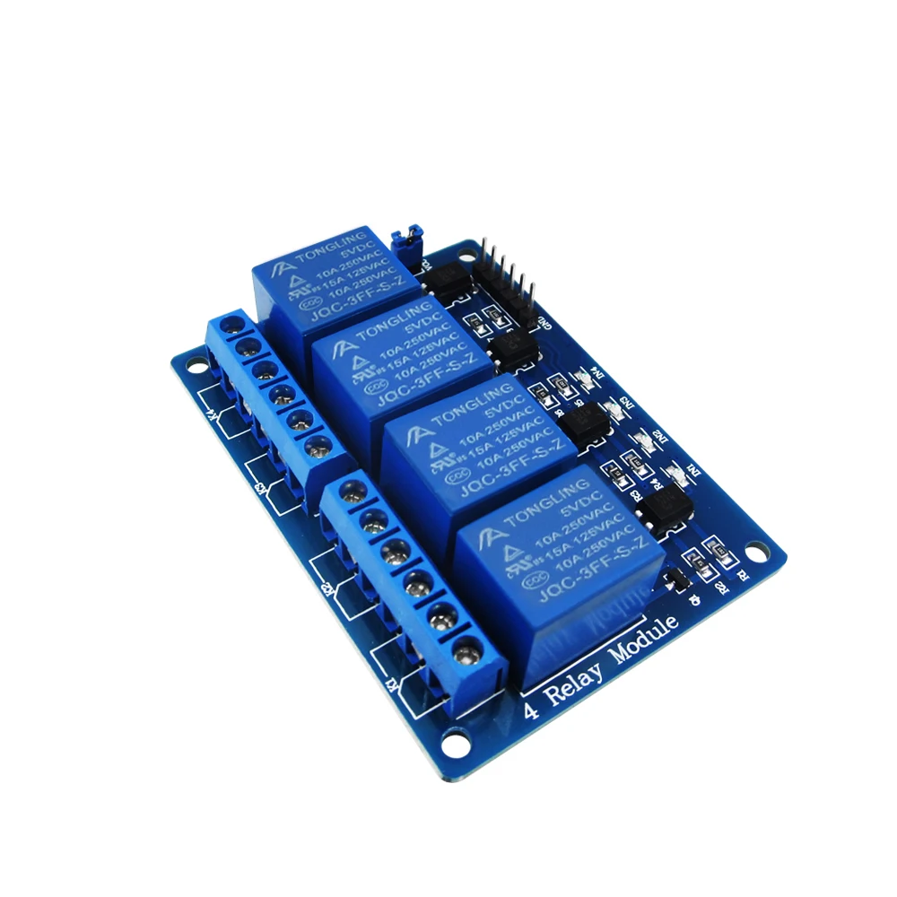 HAILANGNIAO 1pcs/lot 4 channel relay module 4 channel relay control ...