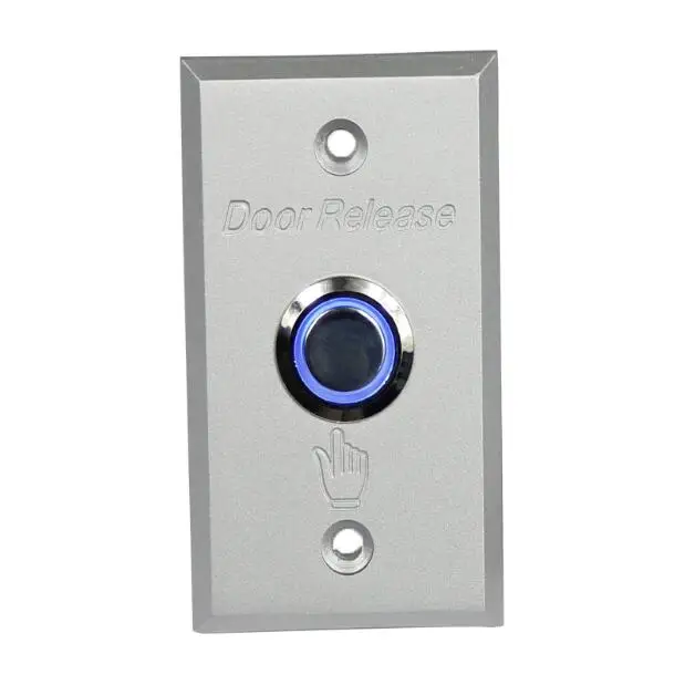 Metal Door button with LED backlight Metal Exit switch button door ...