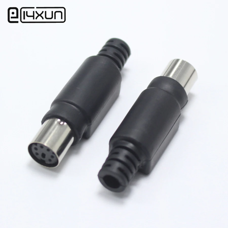 1pcs PLC 6P Female Plug jack Connector Copper MD6 S Terminal 6 Pin ...