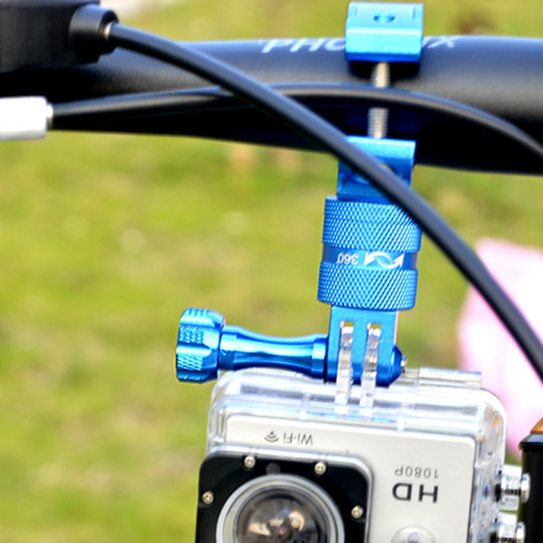 Iguardor-Aluminum-Alloy-Bicycle-Fixed-Bracket-Camera-Shooting-Holder ...