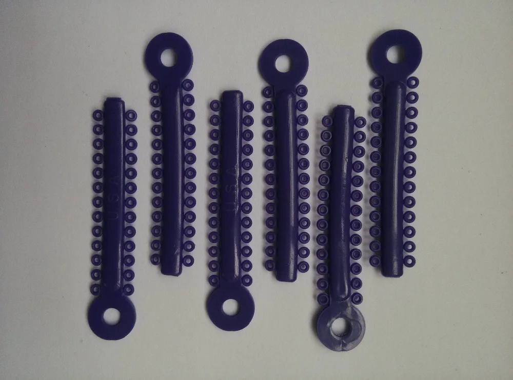 Purple Colored Braces