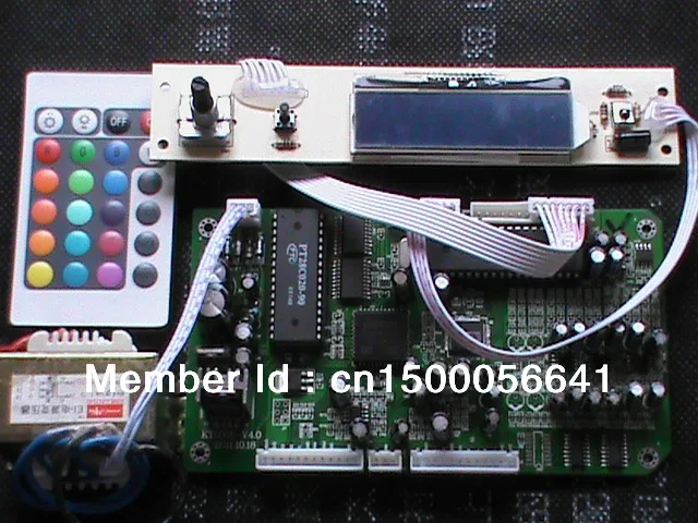 Digital 5.1 channel Remote decoder DAC with LCD panel and transformer ...