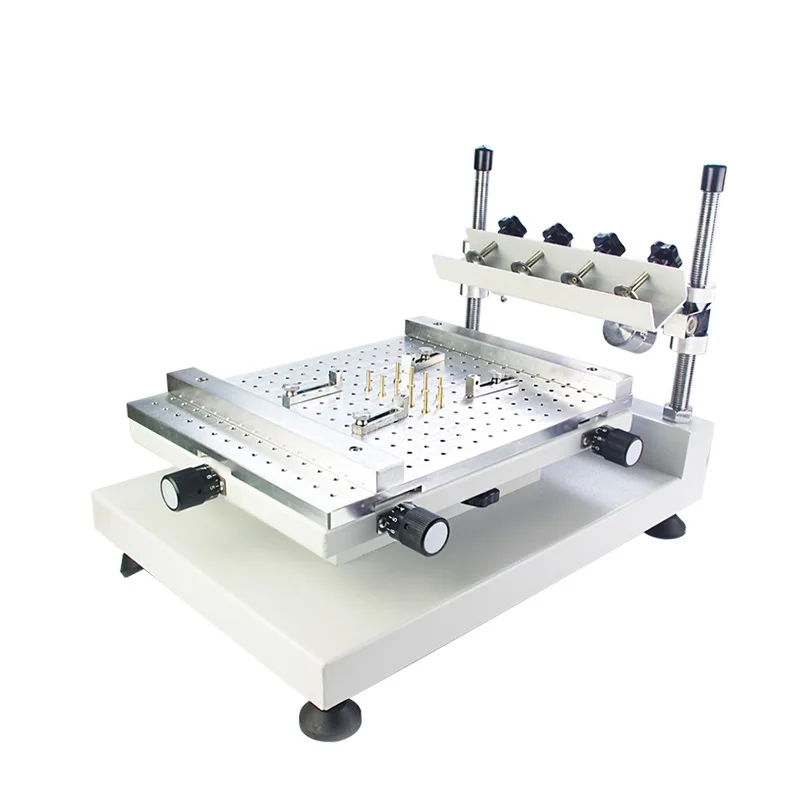 Manual High Precision Screen Printing Table Manual Solder Paste Printing Machine - Tool Parts ...
