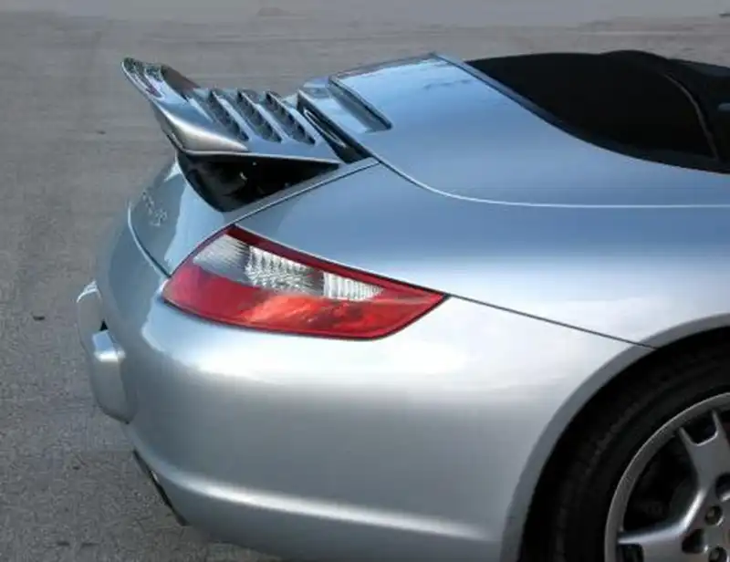 CF Kit GT3 Style Carbon Fiber Rear Trunk Spoiler Wings For Porsche 911 ...