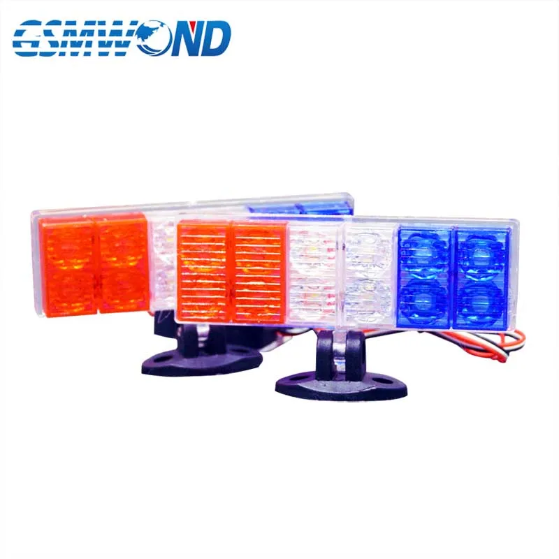 Wired Police Alarm Lamp, Strobe light, high brightness, DC 12V work ...