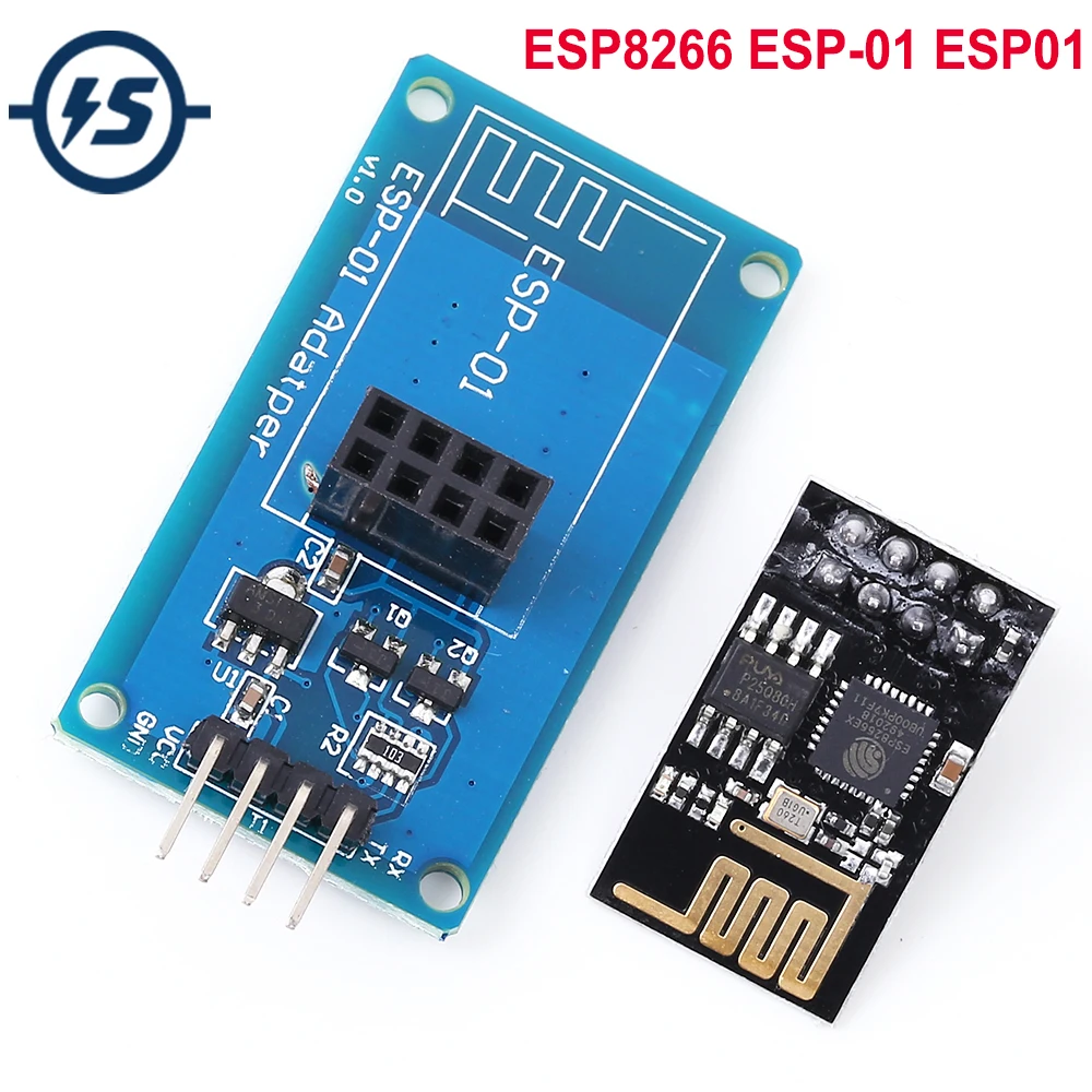 Esp8266 Esp-01 Esp01 Spi Wireless Module + Wifi Wireless Adapter 3.3v ...