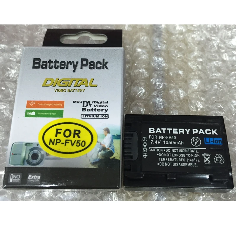 NP FV50 NP FV70 NP FV70 baterías de litio NPFV70 cámara digital batería NP FV50 para Sony HDR ...