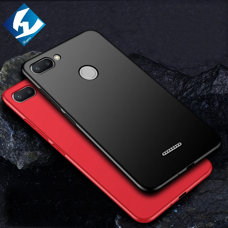 phone case for xiaomi redmi 6 case soft back matte Cover TPU Silicone ...