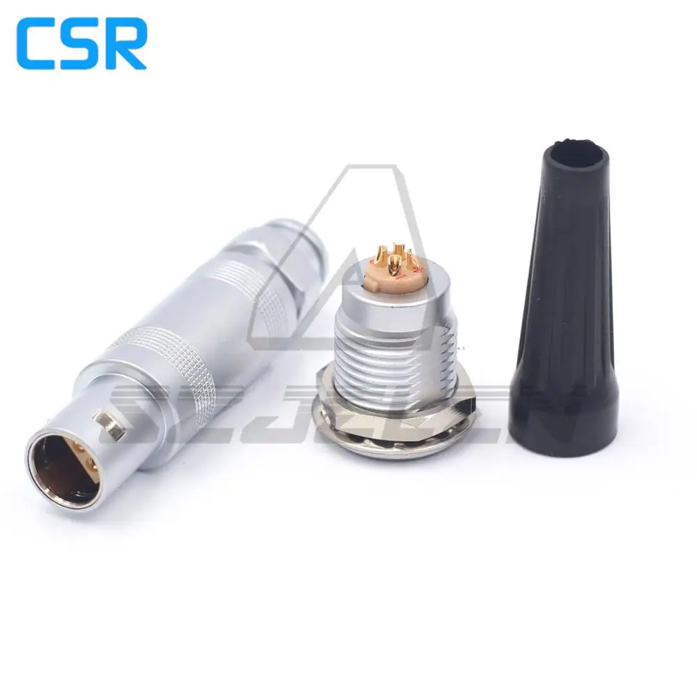 FFA.1S.304/ERA.1S.304, Metal round connector 4 pin male and female FFA ...