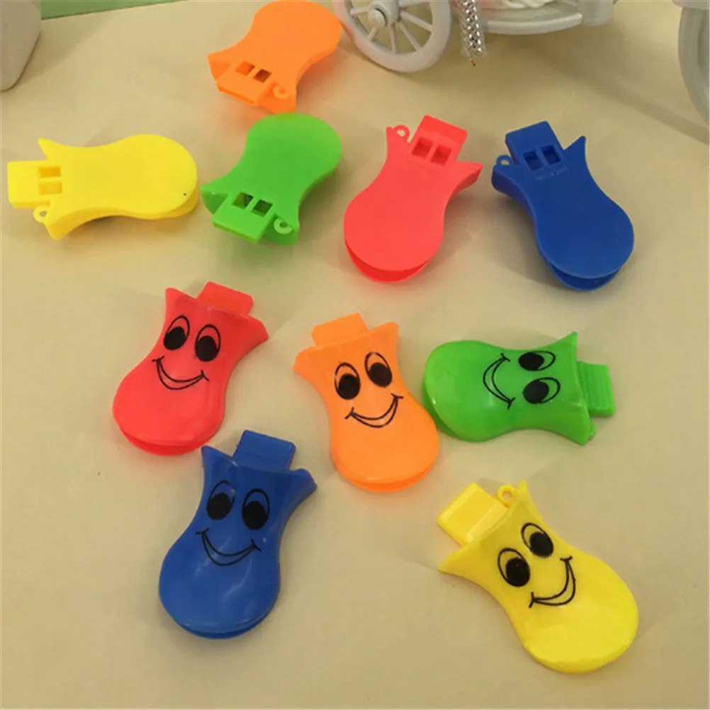 3pcs Plastic Cartoon Duck Toy Whistle Cheer Props Noise Maker Whistle ...