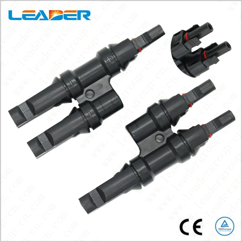 20 Pairs TUV IP67 Solar PV Solar T/Y Branch Connectors 2 to 1 Male ...