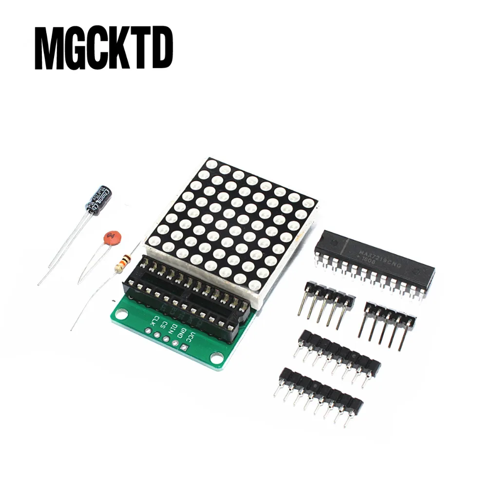 Buy Max7219 Dot Matrix Module Display Module Diy Kit Scm Control Module From