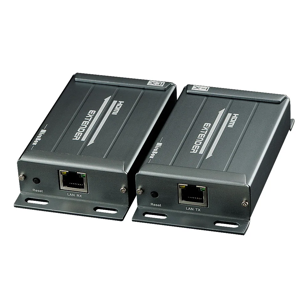 New 120M 1080P HDMI Extender Ethernet TCP IP by RJ 45 Cat5 Cat5e Cat6 ...