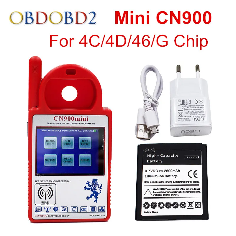 Mais novo mini cn900 v5.18 auto programador chave cn900 mini ...