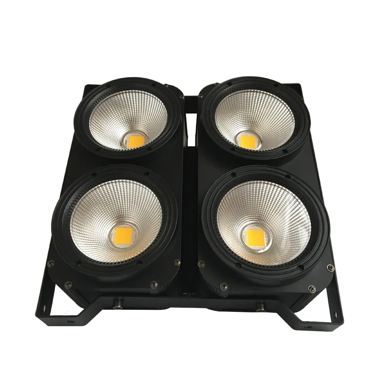 Rasha High Quality Blinder 4 Eyes 4*100W 2in1 COB WarmWhite Audience ...