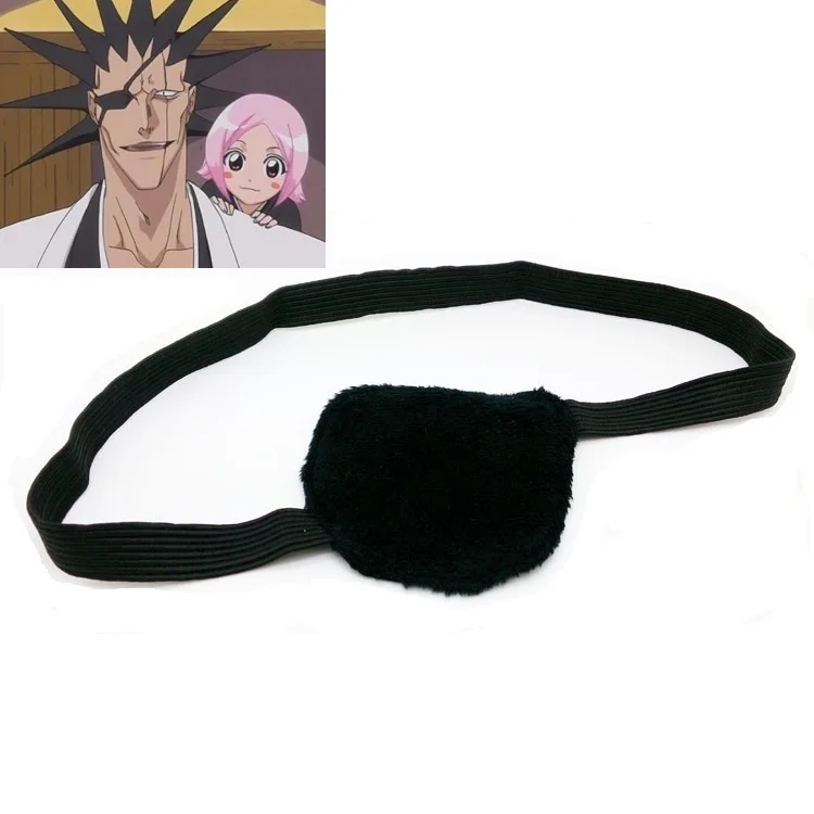 Anime Bleach Cotton Eyepatch Black Eye Mask Cosplay Accessories for ...