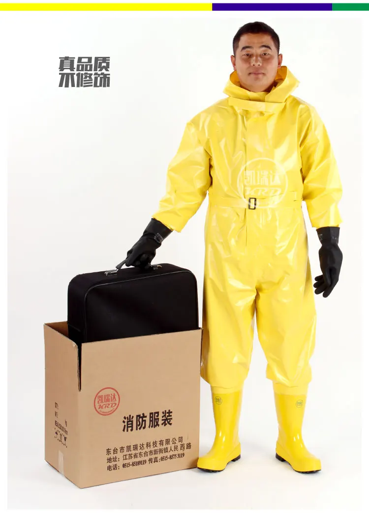 Light-semi-enclosed-one-piece-anti-chemical-suit-with-ammonia-gas ...
