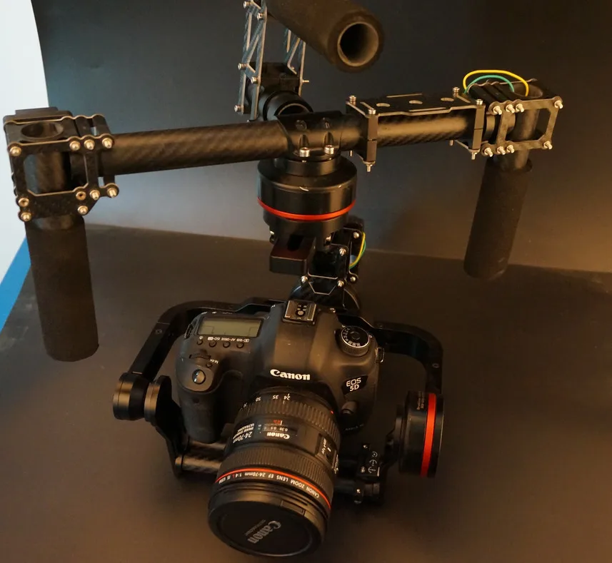 Handheld 3 Axis Brushless Gimbal Stabilizer Gyroscope with (Alexmos ...