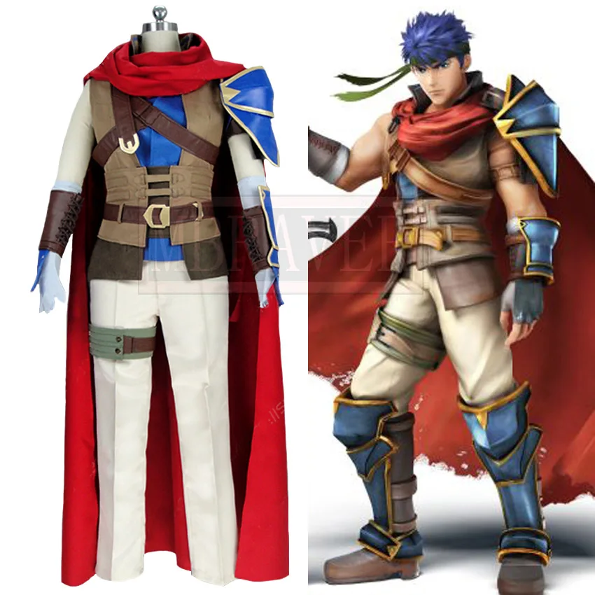 Fire Emblem: Radiant Dawn Ike Cos Halloween Party Cosplay Costume ...