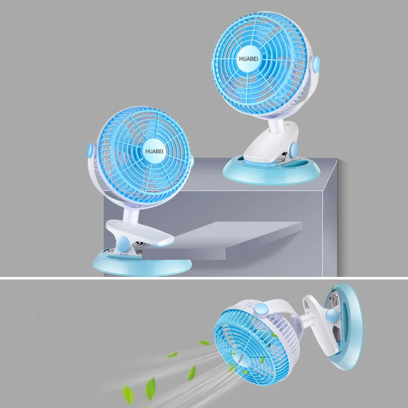 ITAS1344 Clamp Fan Portable Charging Mini USB Electric Fan Charging ...