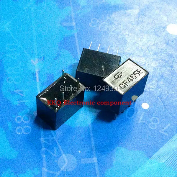 50PCS/LOT CF455E CF455 455E CF455EW CF 455EW 1+4 5Pin DIP 5 455KHz ...