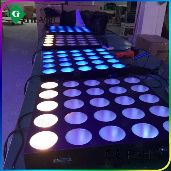 free shipping 5x5 10w rgb tricolor led matrix light|led matrix light ...