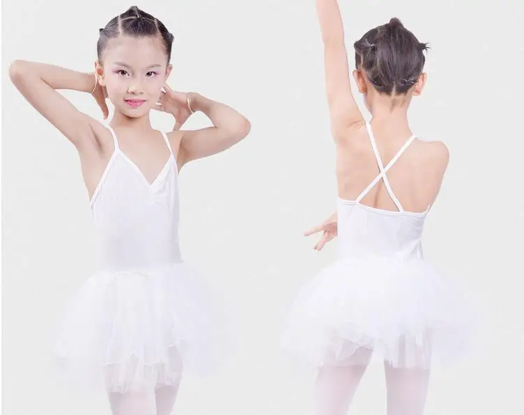 Kids Ballet Ballerina Tutu Dancing Dress Girl Leotard Gymnastics Ballet ...