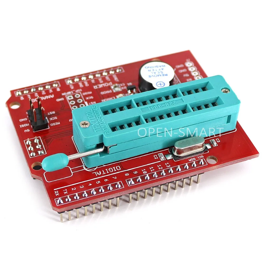 AVR ISP Shield Burning Bootloader Programmer Atmega328P Bootloader ...
