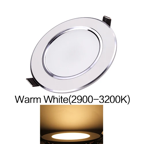 LED Downlight 220V 230V 240V 110V LED Spot Lighting Round Recessed ...