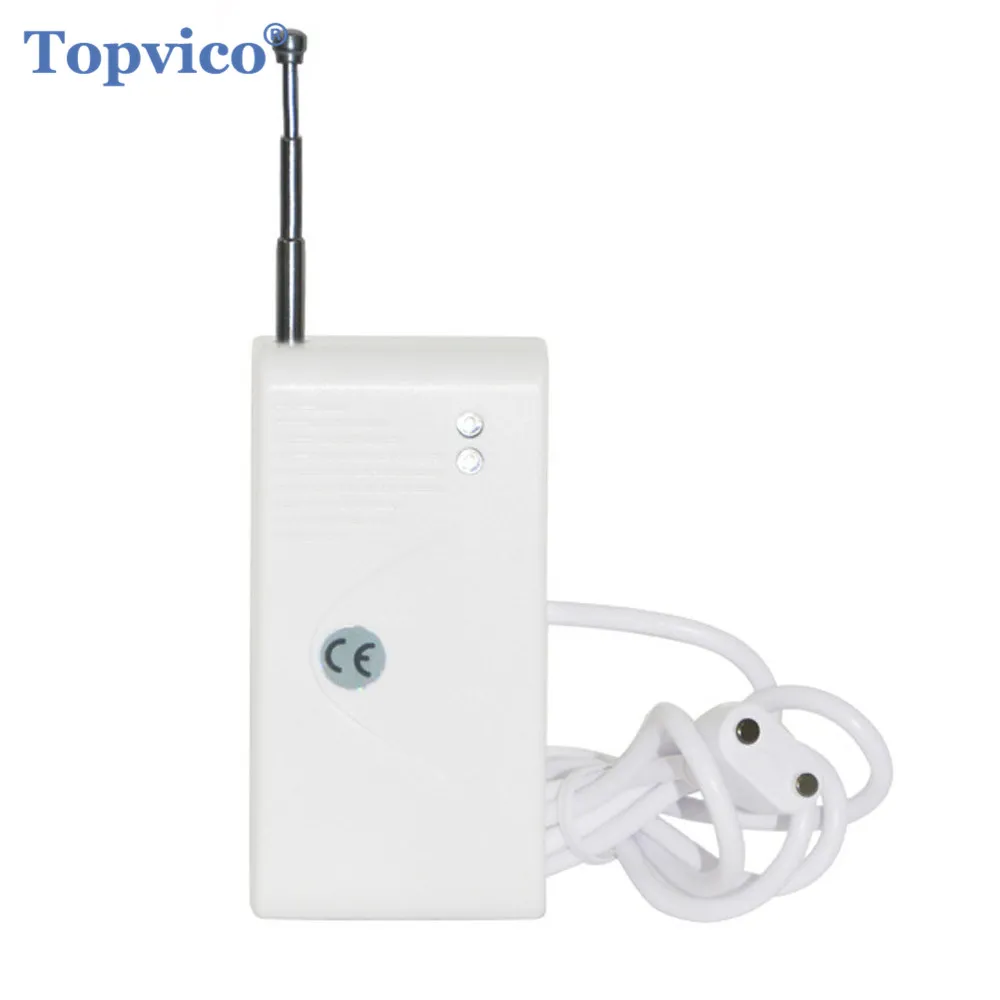 RF 433mhz Water Leak Detector Leakage Sensor Alarm Flood Sensor ...