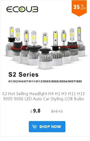 High Brightness LED Car Headlight H7 H14 LED H3 9005 HB4 9006 H1 H3 H11 ...