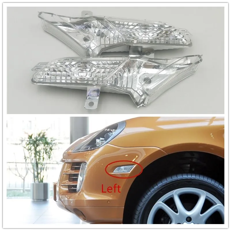 Спереди боковой габаритный указатель свет для Porsche Cayenne 2007 2008 ...