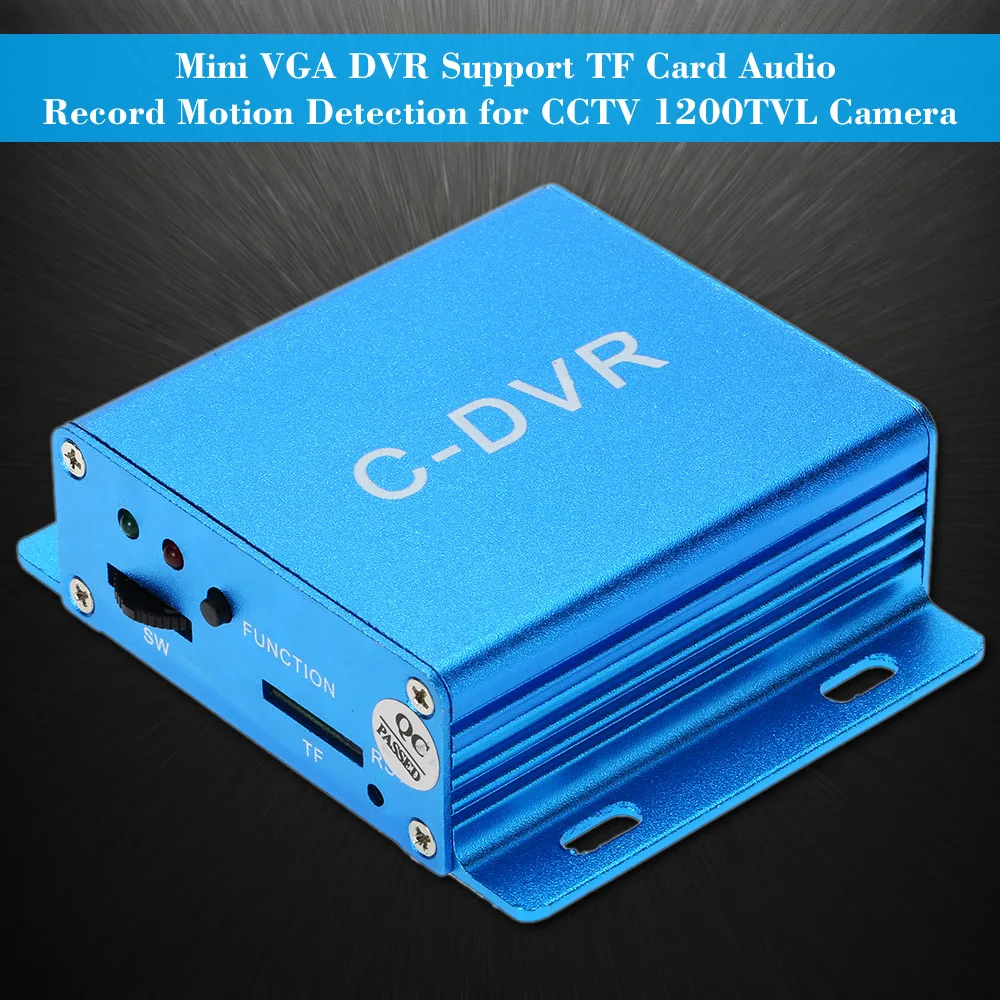 Mini VGA DVR Security Surveillance Digital Video Recorder support TF ...
