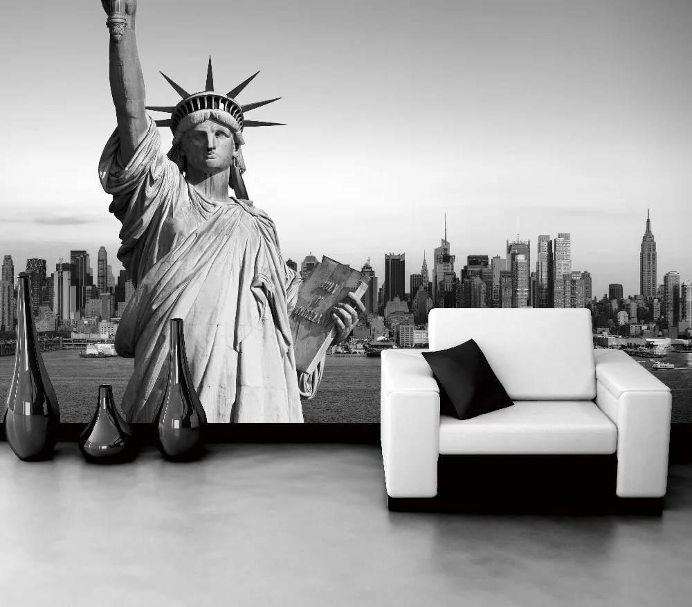 Statue Of Liberty Mural Wallpaper