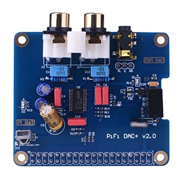 Raspberry Pi 3 Audio Sound Card Module I2S Interface HIFI DAC Expansion ...