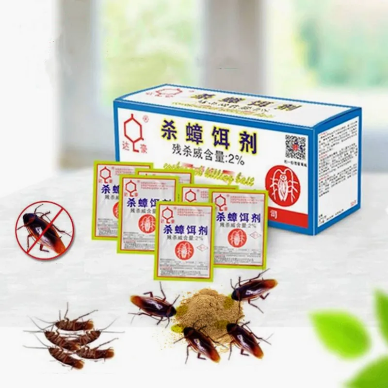 30Pcs Effective Cockroach Killing Bait Powder Cockroach Repeller Killer ...