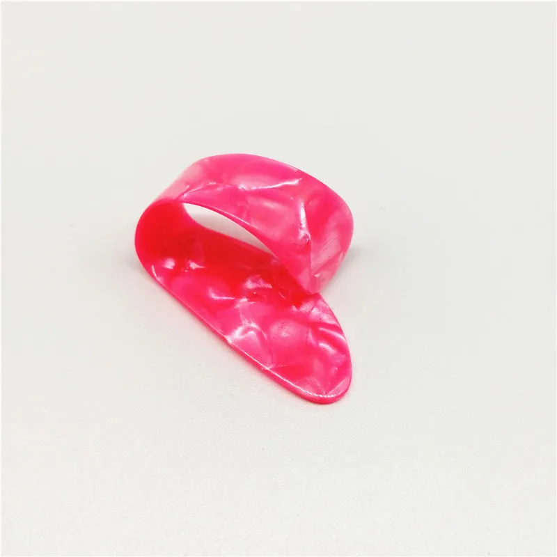Drop shipping 100pcs lovely pink Finger Thumb Blank Guitar Picks cute ...