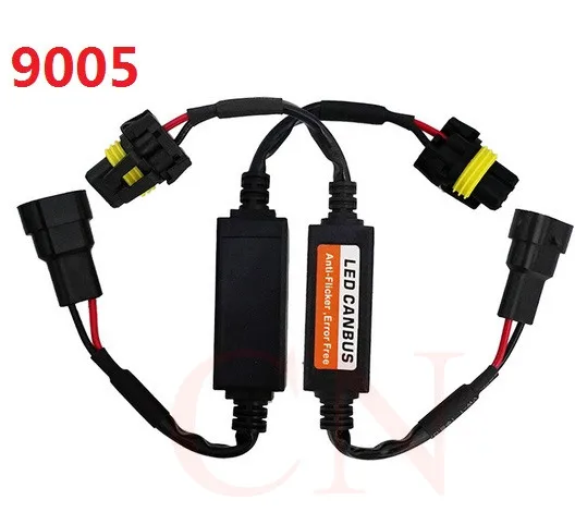 2x-9005-9006-HB3-HB4-EMC-Car-LED-HID-Headlight-Decoder-Fog-Light-DRL-IC ...