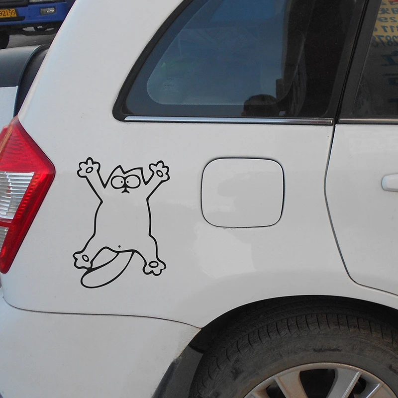 Wholesale 50 pcs/lot 20.3cm x 13.6cm Funny Fat Simons Cat Car Sticker ...
