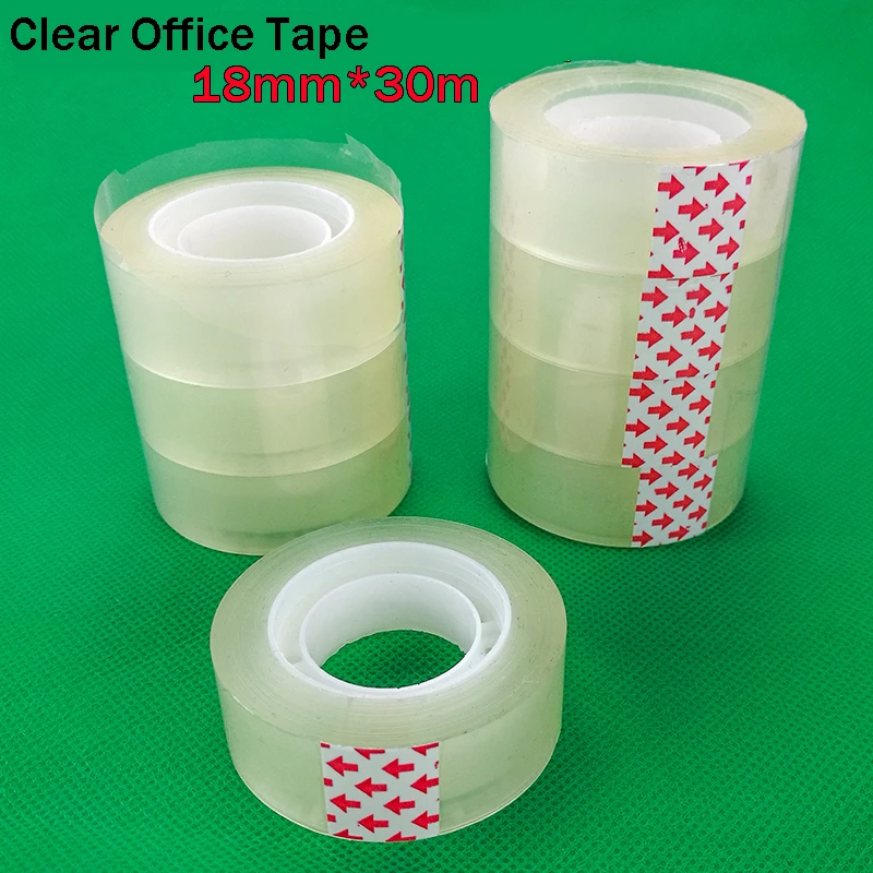Clear Office Tape School Supplies 18mm*30m/Roll
