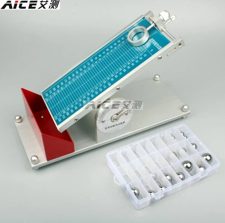 [Pressure-sensitive tape initial tack tester] Initial tack test ...