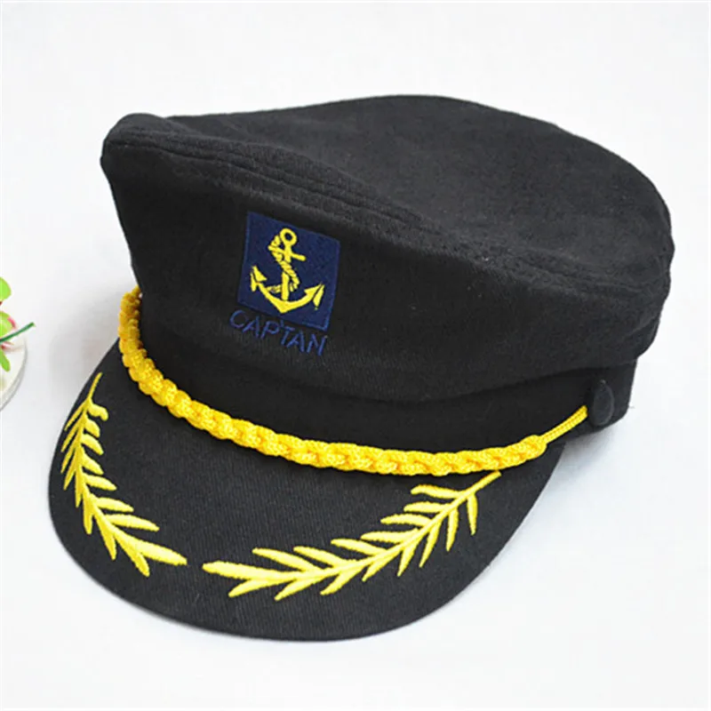 American Army Cap Woolen Warm Winter Captain Hat Crown Royal Navy Cap ...