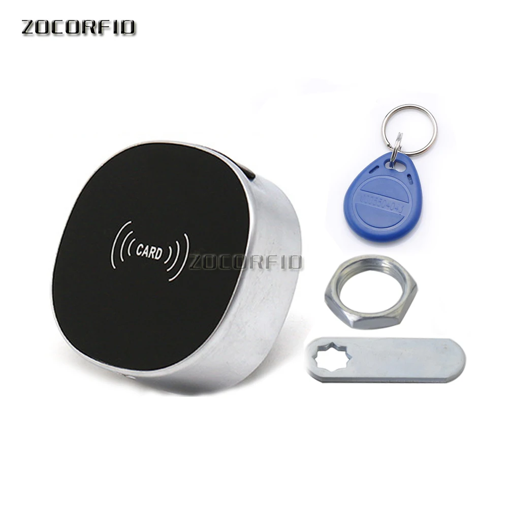 100pcs/lot Rfid 125khz Keyless Sensor Cabinet Lock Locker Wardrobe Shoe ...