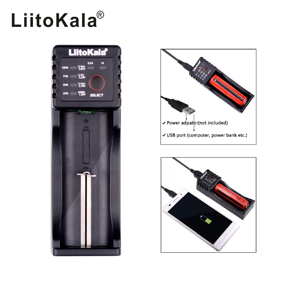 Liitokala Lii 100 1.2 V / 3 V / 3.7 V / 4.25 V Rechargeable products ...